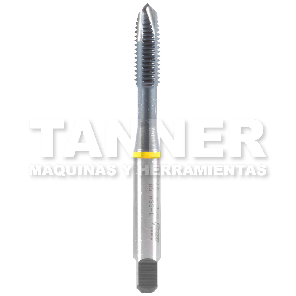 MACHUELO SEMICONICO HSS M6X1.0 PUNTA ESPIRAL D5 3F UN INOXIDABLE | Máquinas y Herramientas para ...