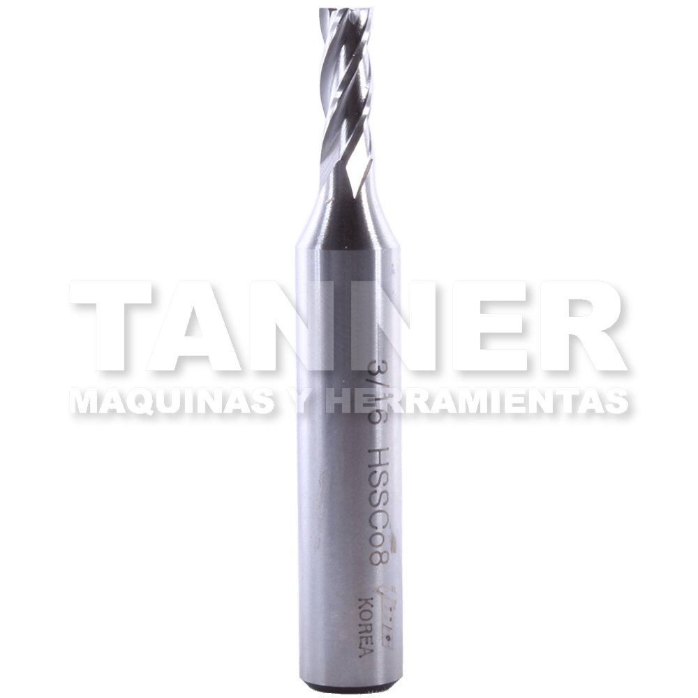 cortador,cobalto,zanco,3/16,1/2,2.375,4F,2.375,metal,corte