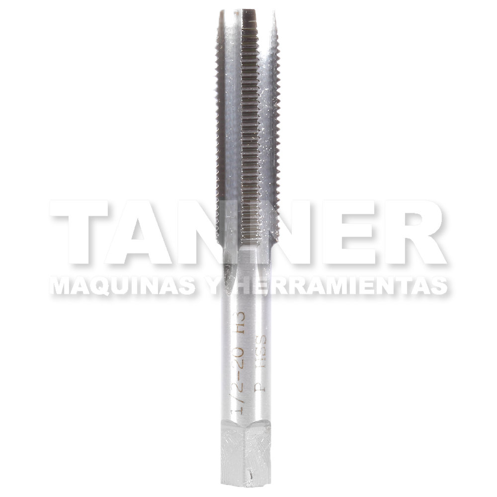 MACHUELO SEMICONICO HSS 1/2-20 4F H3 | Máquinas y Herramientas para la industria metalmecánica