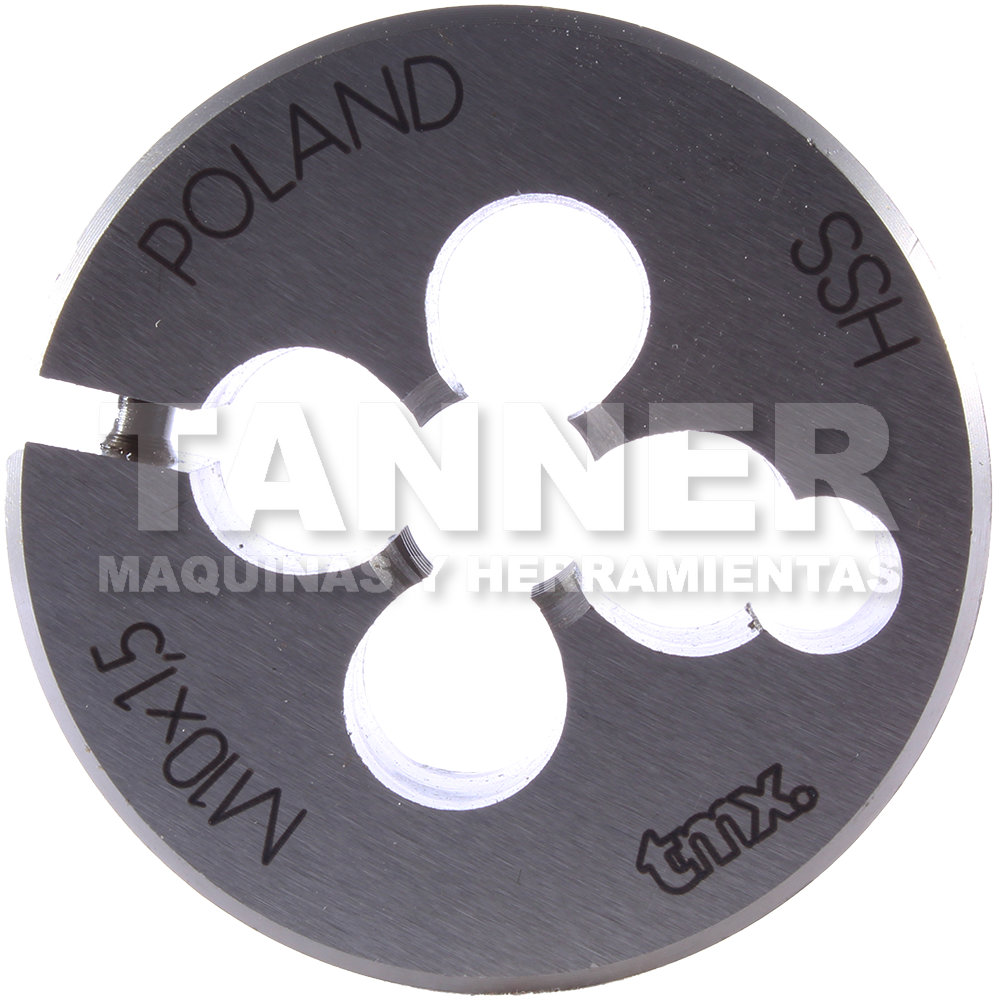 Terraja redonda HSS M10x1.5 TMX 5-801-320