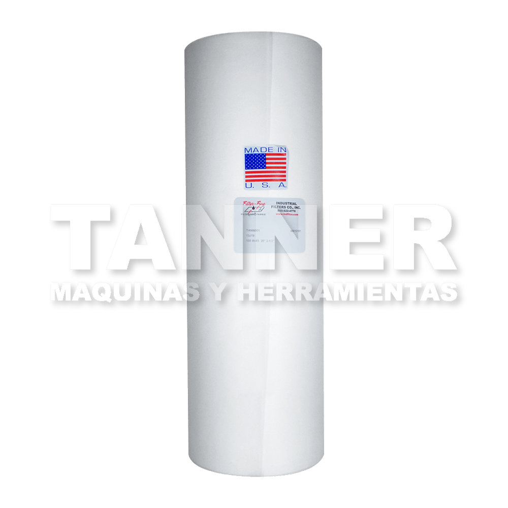 Rollo de Filtro 20x100x2-1/2" W-65 Filter-Fine 13J19